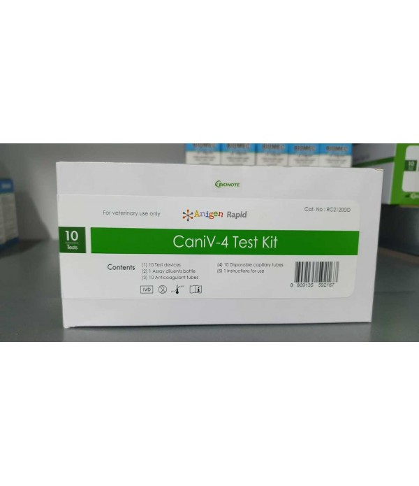 Anigen Test CANIV-4 x 10 teste